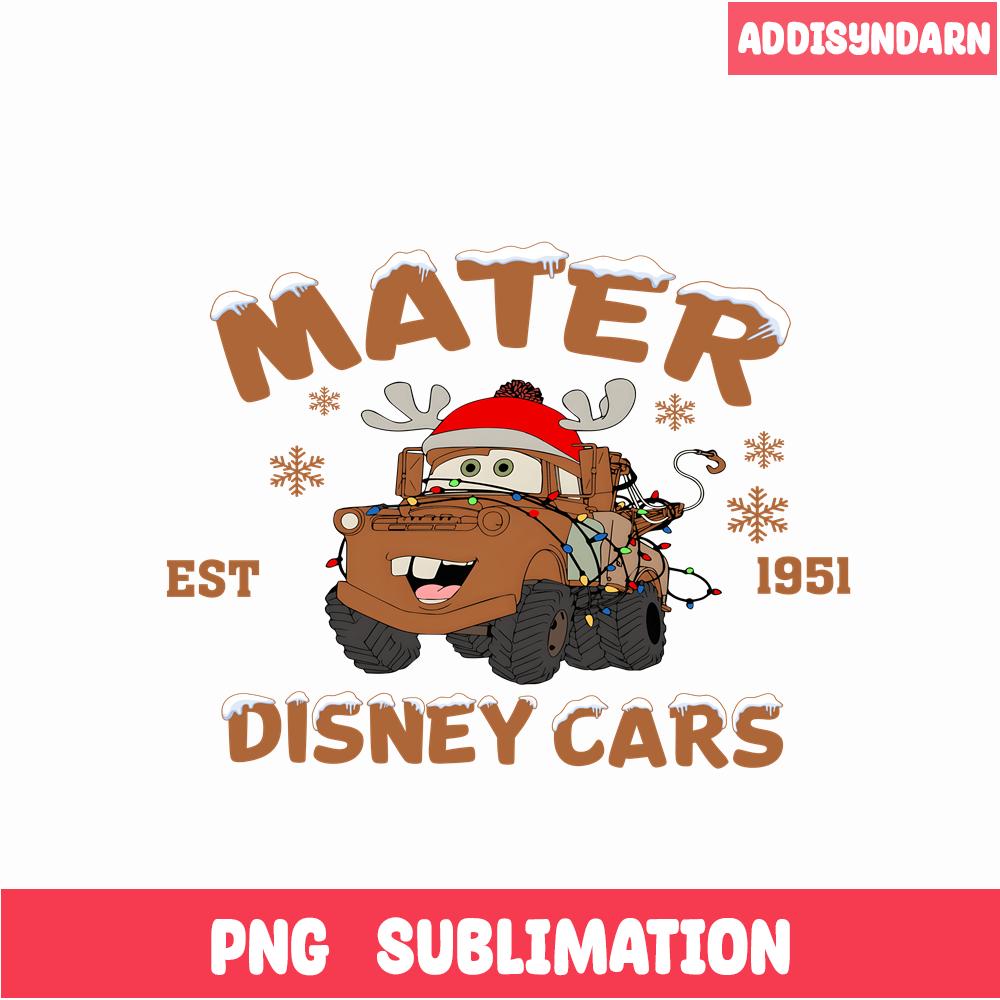 Mater Disney Cars PNG | Inspire Uplift