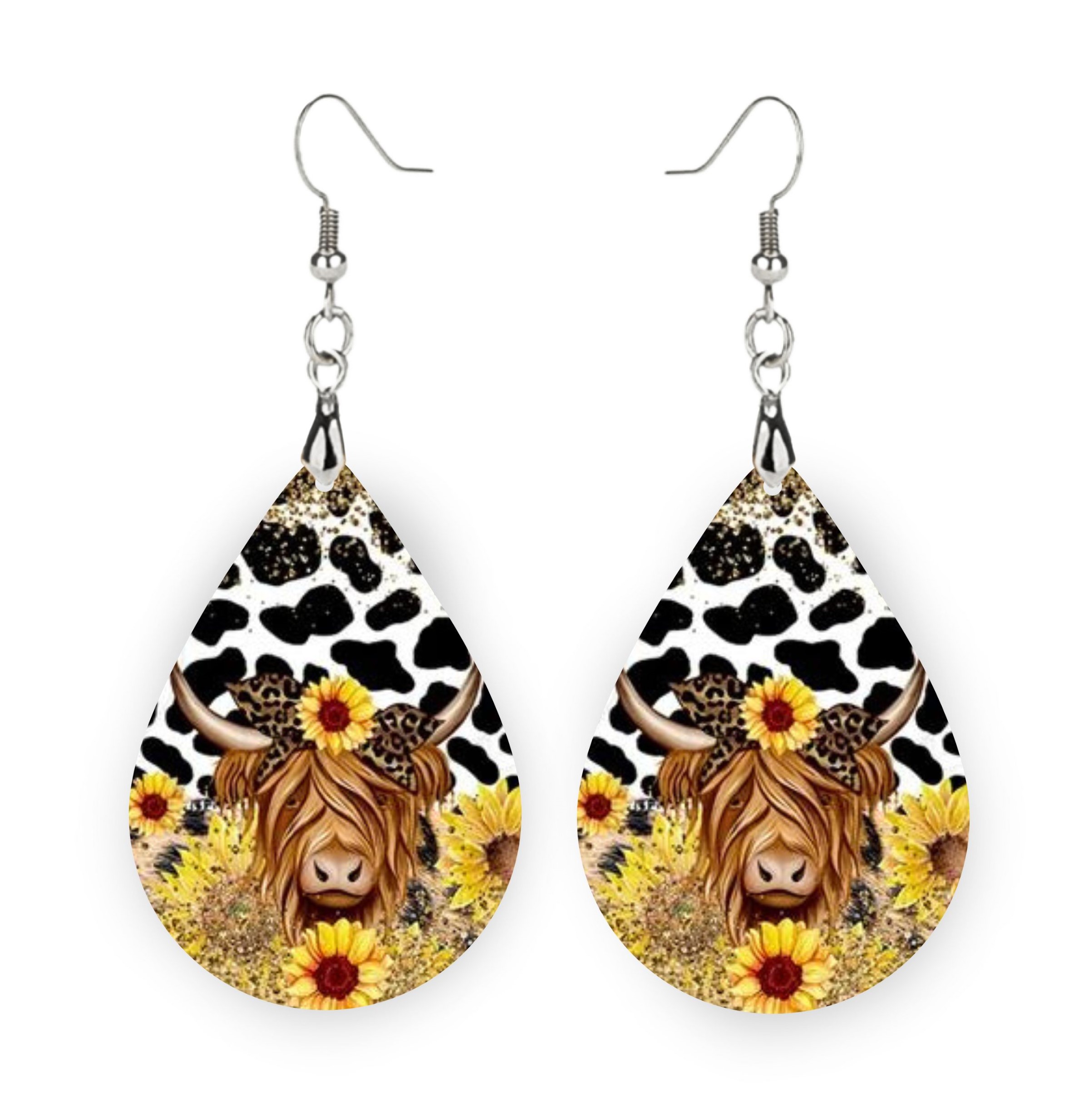 Cow Print And Sunflower Sublimation | Inspire Uplift