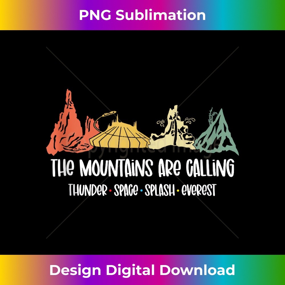 The Mountains Are Calling Space Splash Thunder Everest shirt | Inspire ...