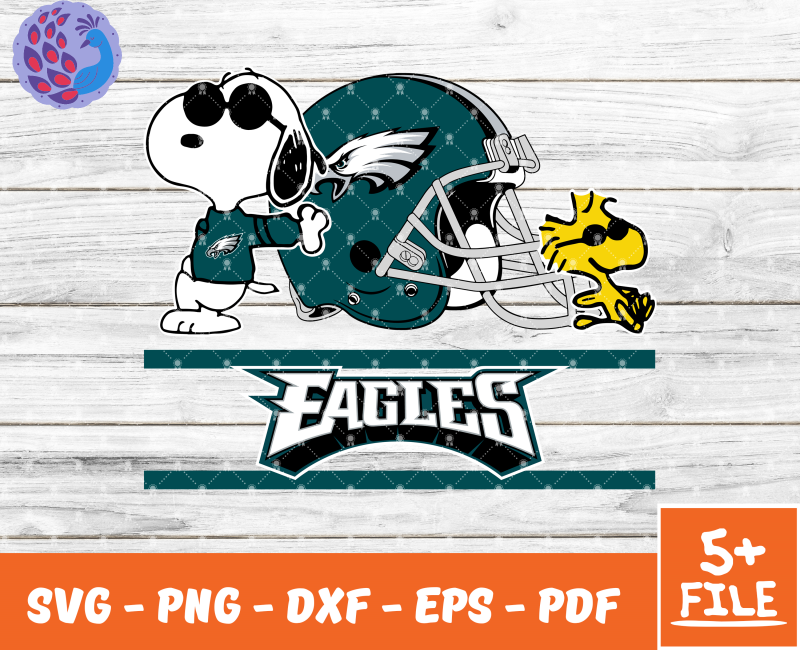 Philadelphia Eagles Snoopy Nfl Svg , Snoopy NfL Svg, Team N | Inspire ...