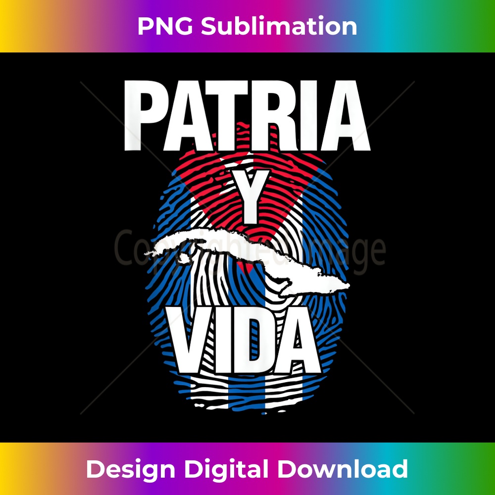Patria Y Vida Cuba Cuban Freedom Movement Tank - Crafted Sub | Inspire ...