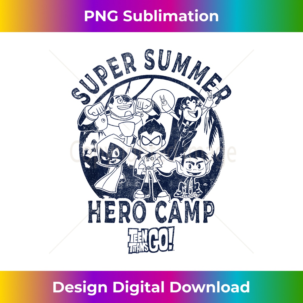 DC Comics Teen Titans Go! Group Shot Super Summer Hero Camp | Inspire ...