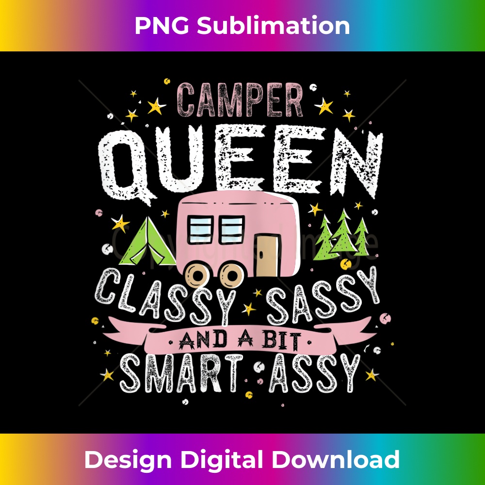 Womens Camper Queen Classy Sassy And A Bit Smart Assy Her Ca | Inspire ...