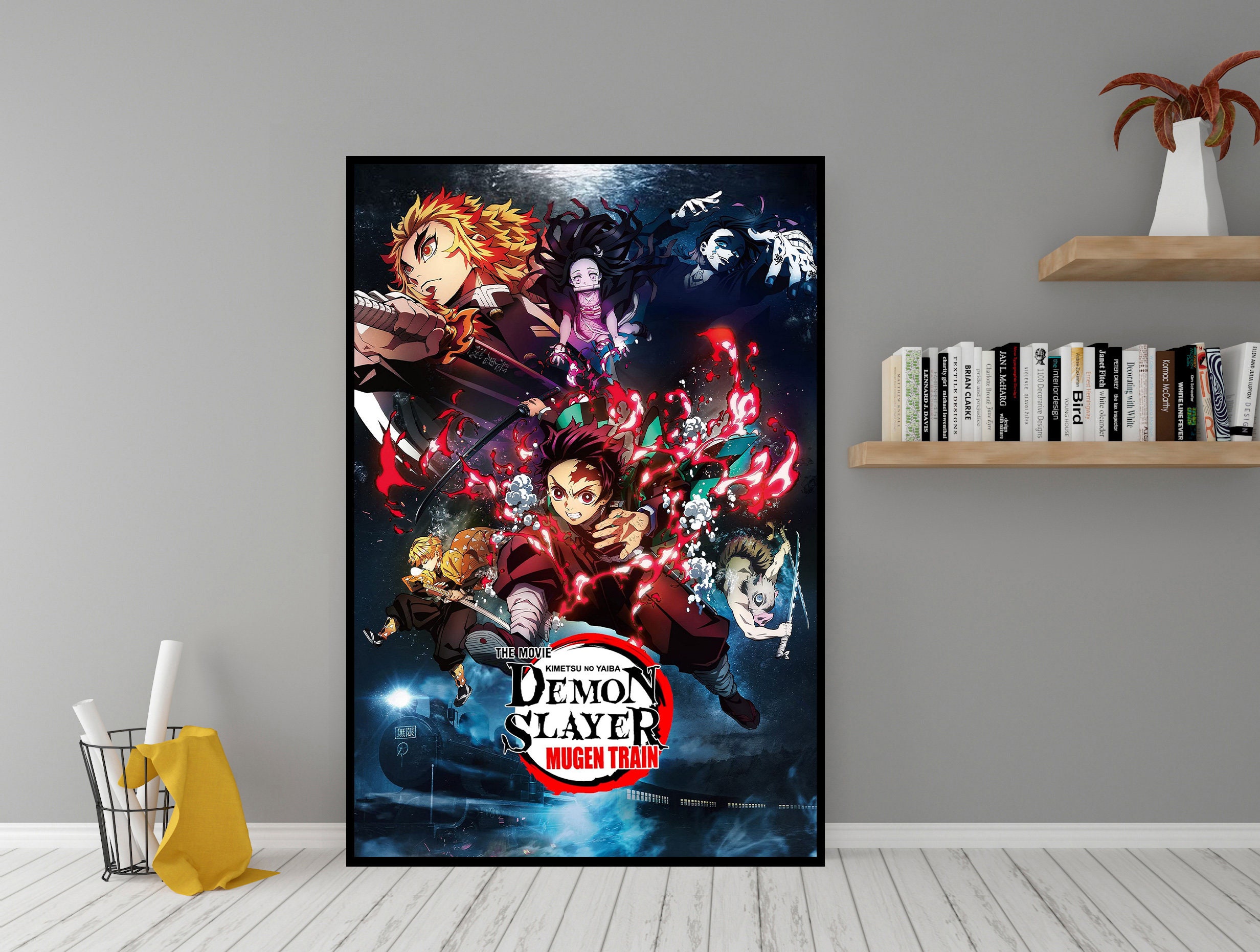 Demon Slayer Mugen Train Arc Tengen Uzui Movie Poster - High - Inspire ...