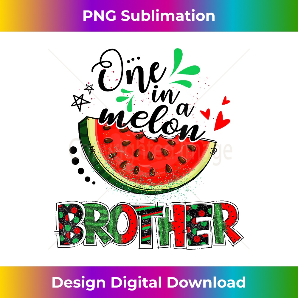 One In A Melon Brother Watermelon Family Matching Su - Conte | Inspire ...