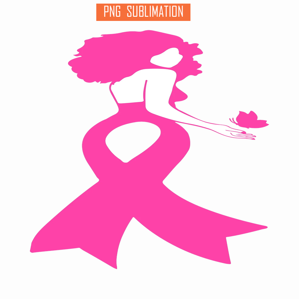 Breast Cancer girl Png | Inspire Uplift