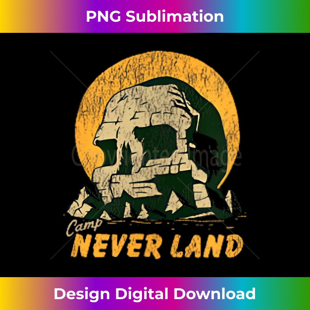 Disney Peter Pan Camp Never Land Skull Rock Front And Back T | Inspire ...