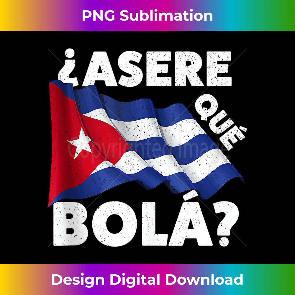 Cool Cuban Flag w Funny Cuban Saying Spanish Greeting Tank - | Inspire ...