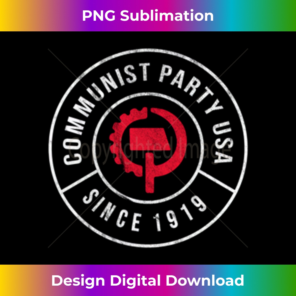 Communist Party (multiple colors) - CPUSA Logo Long Sl - Lux | Inspire ...