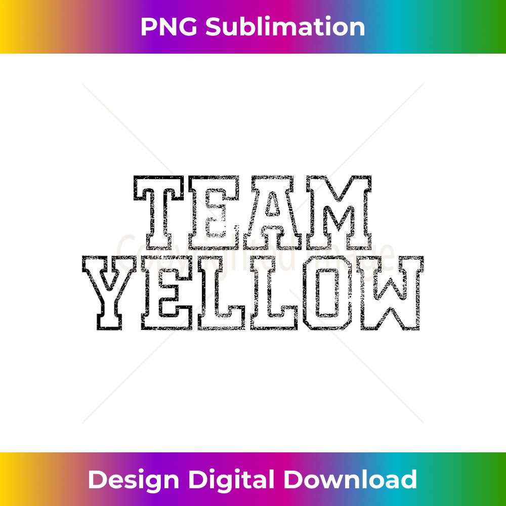 Sleepaway Summer Camp Color war Yellow Team Spirit - Crafted | Inspire ...