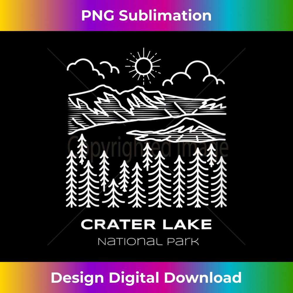 Womens Best Crater Lake National Park Hike V- - Edgy Sublima | Inspire ...