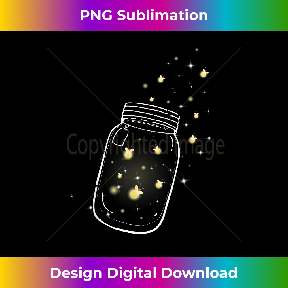 Cute Catching Fireflies In A Jar Lightning Bugs Firefly - Ar - Inspire ...