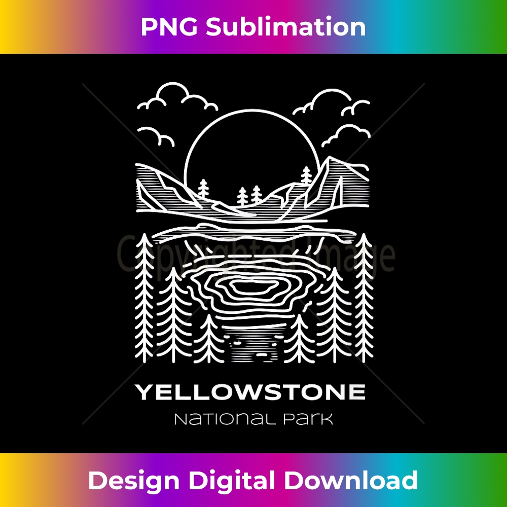 Best Yellowstone National Park - Classic Sublimation PNG Fil | Inspire ...
