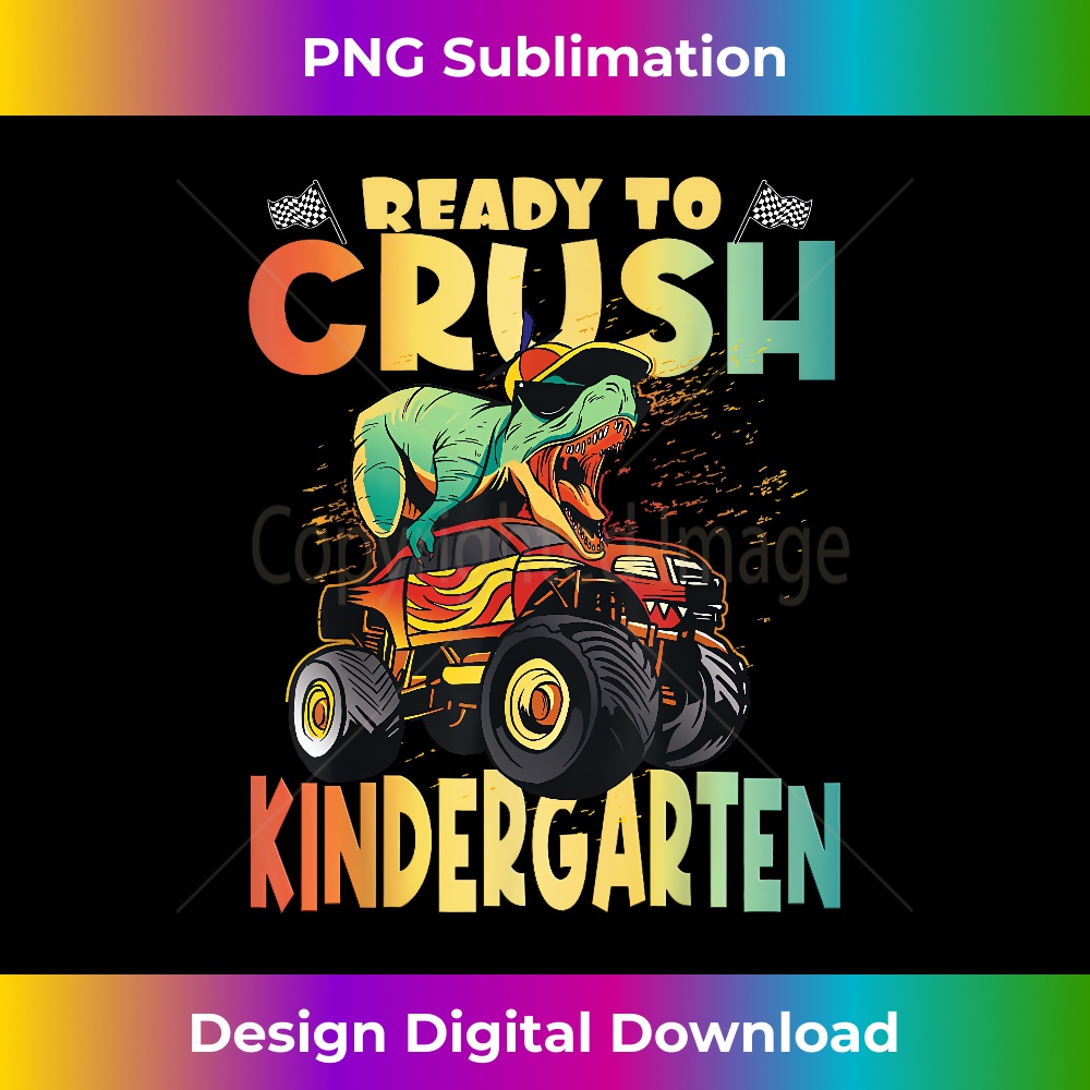 First Day of Kindergarten Monster Truck T - Classic Sublimat | Inspire ...