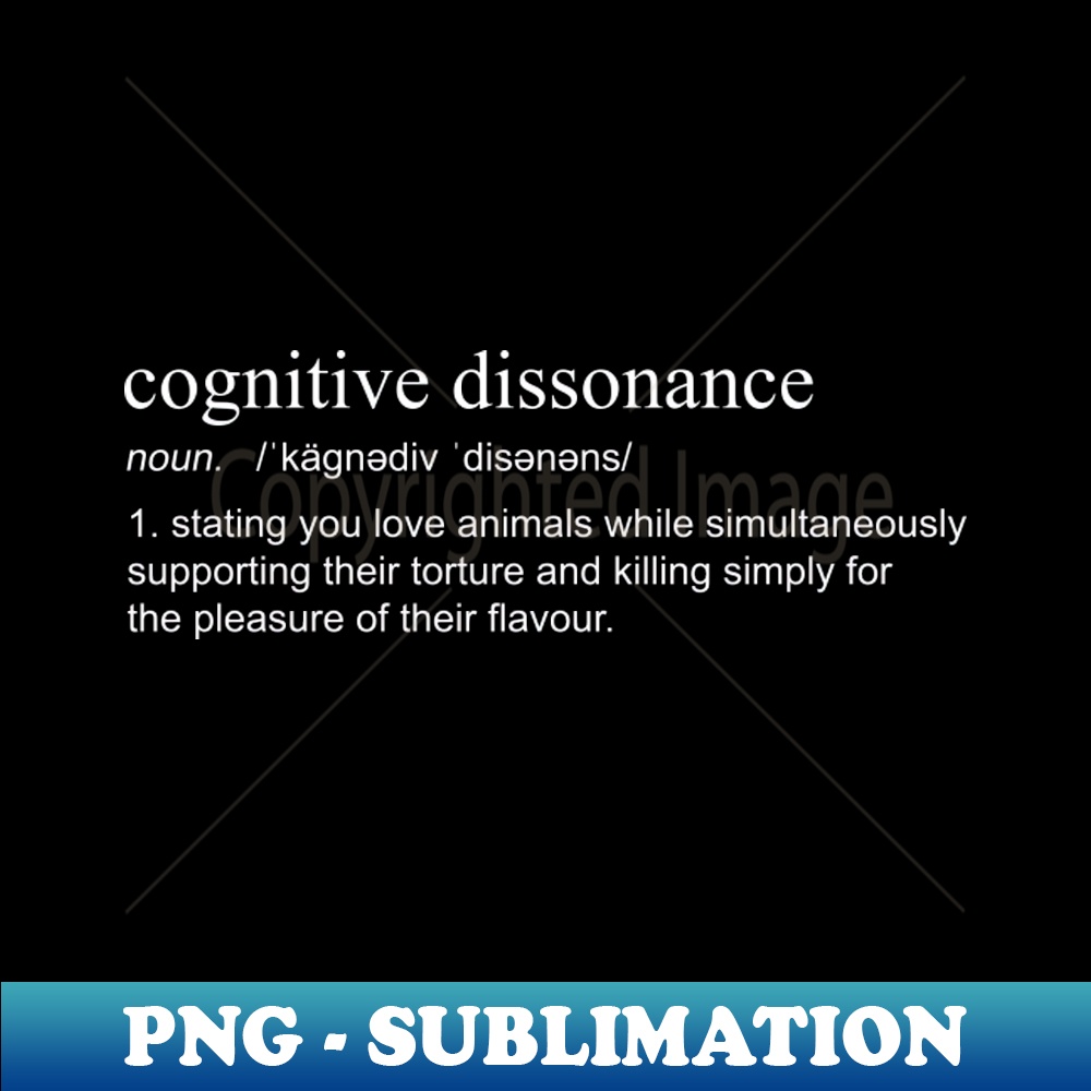 Cognitive Dissonance - PNG Sublimation Digital Download - Tr | Inspire ...