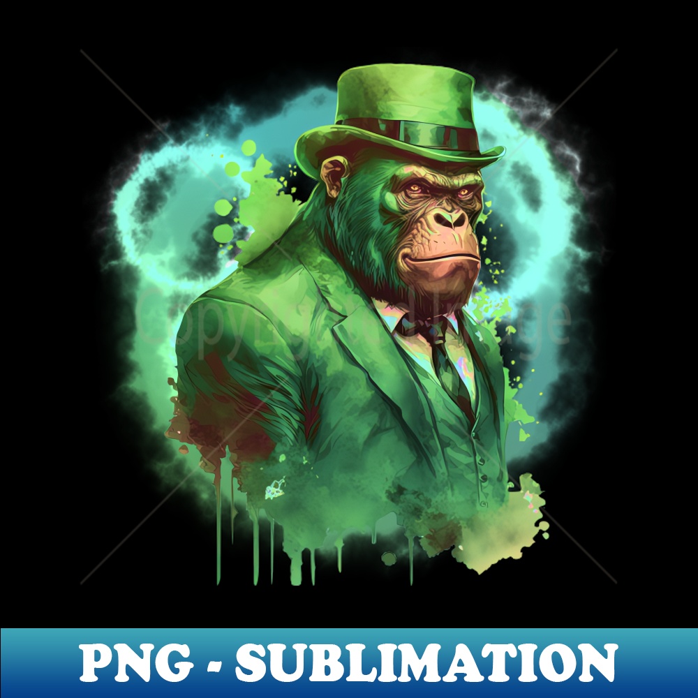Badass Gangster - Gorilla - Signature Sublimation PNG File - - Inspire ...