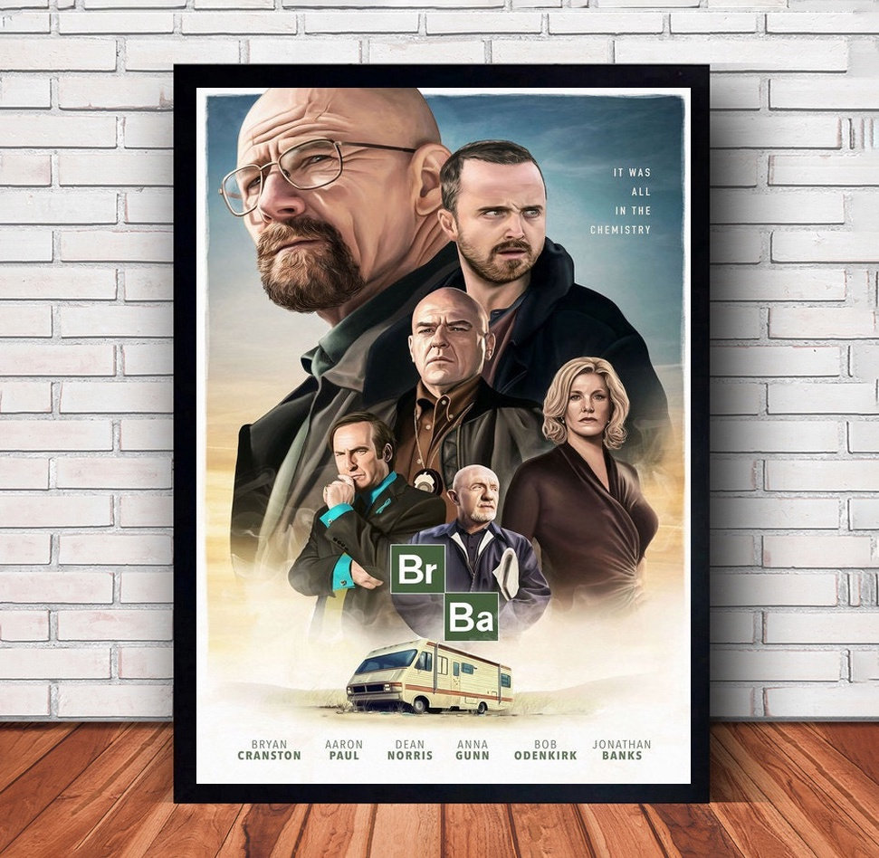 Breaking Bad Poster Canvas Wall Art Family Decor, Home Decor | Inspire ...
