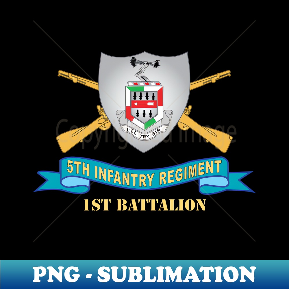 5th Infantry Regiment - DUI - 1st Battalion w Br - Ribbon X | Inspire ...