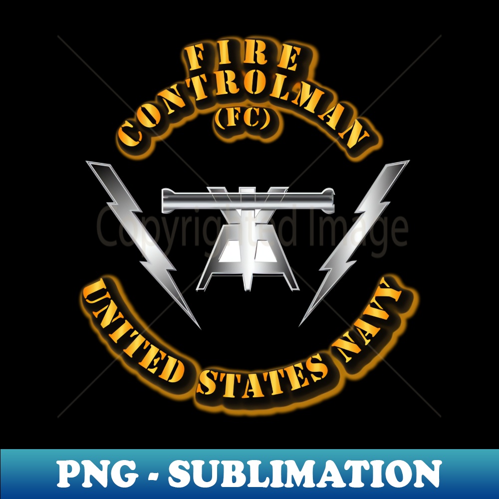 Navy - Rate - Fire Controlman - High-Quality PNG Sublimation | Inspire ...
