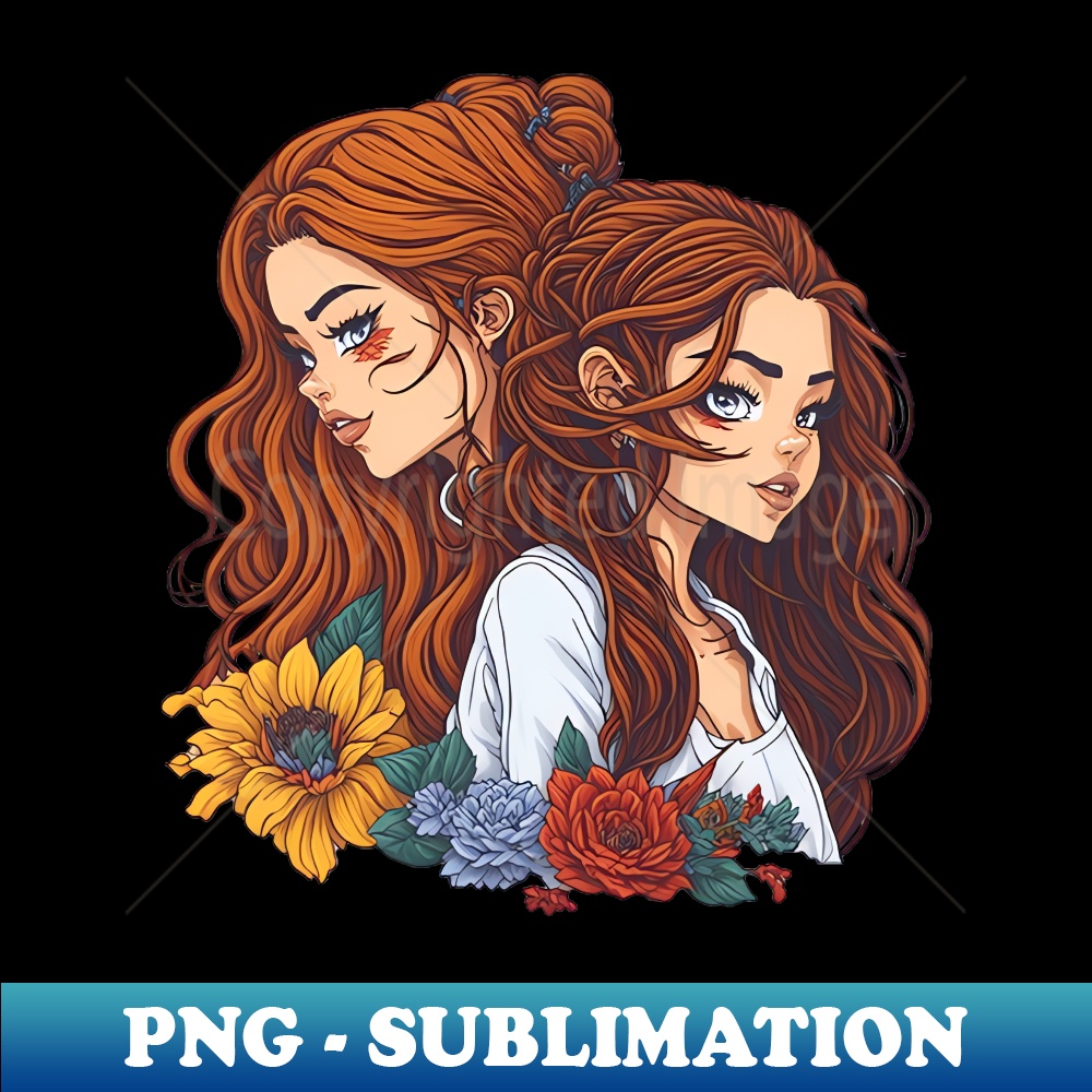 Radiant Friendship Watercolor Portraits of Two Girls - Insta | Inspire ...
