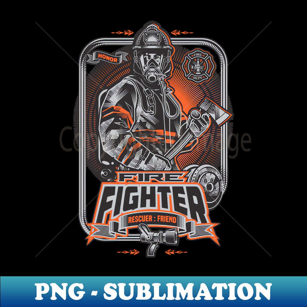 Rescuer and Friend- Firefighter Wearing Protective Gear Hold | Inspire ...