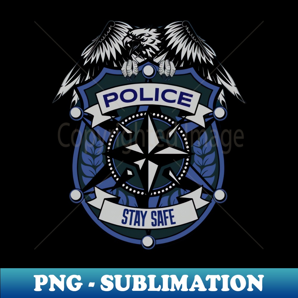 stay safe police day - Special Edition Sublimation PNG File | Inspire ...