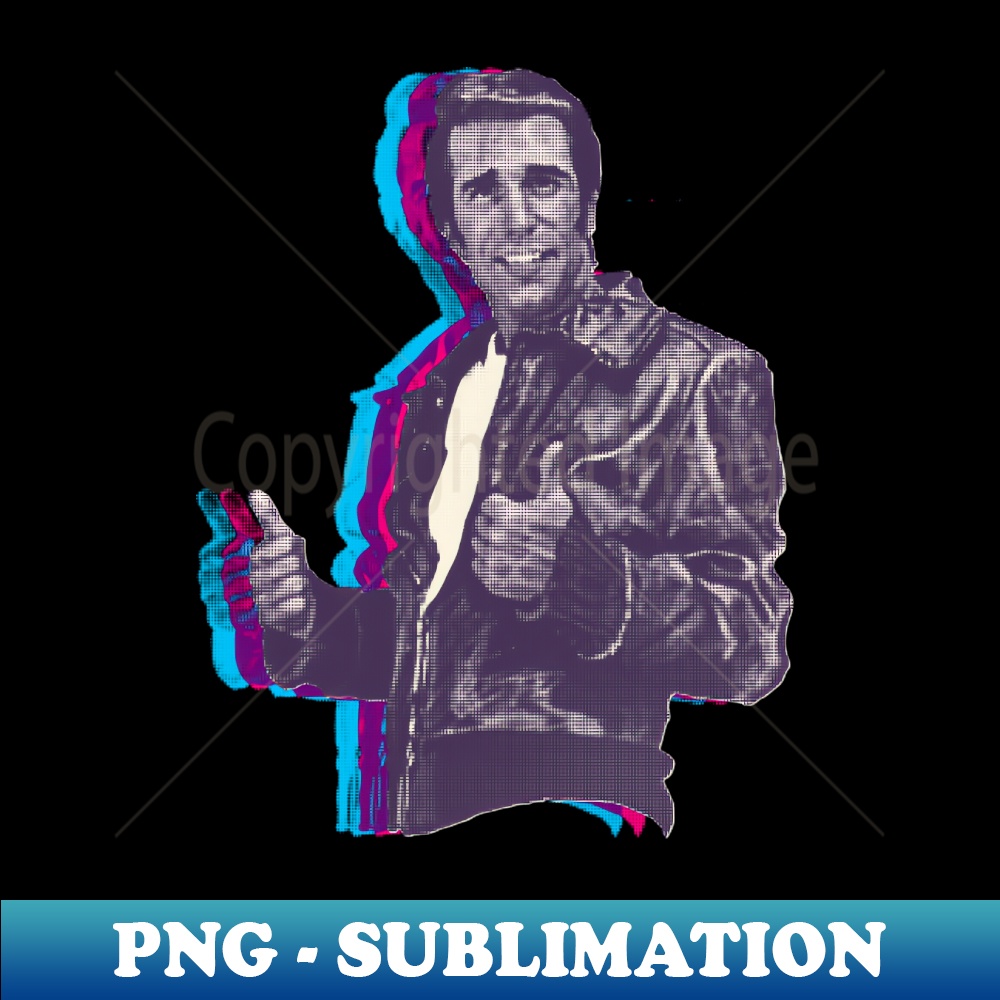 The Fonz Happy Days - Modern Sublimation PNG File - Enhance | Inspire ...