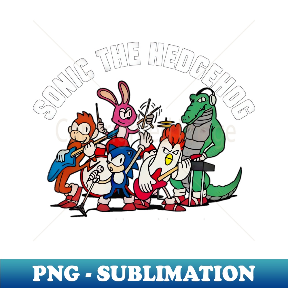 Sonic Music Retro - Exclusive PNG Sublimation Download - Unl | Inspire ...