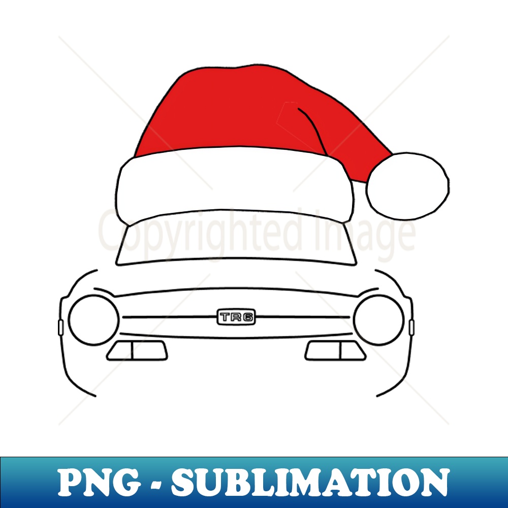 Triumph TR6 classic car Christmas hat edition black - Exclus | Inspire ...