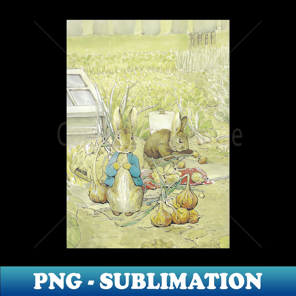 Peter and Benjamin Rabbits - Beatrix Potter - PNG Transparen | Inspire ...