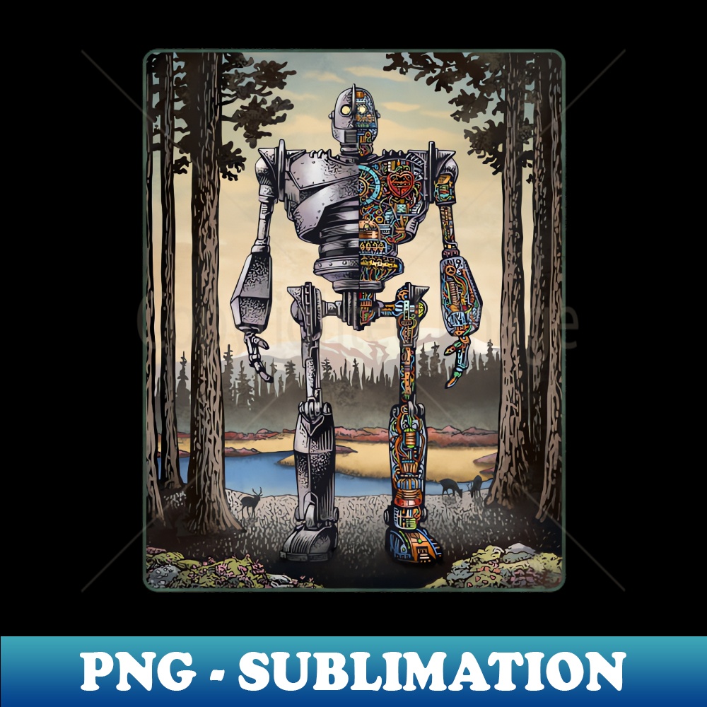 Iron Giant Cutaway - Stylish Sublimation Digital Download - | Inspire ...