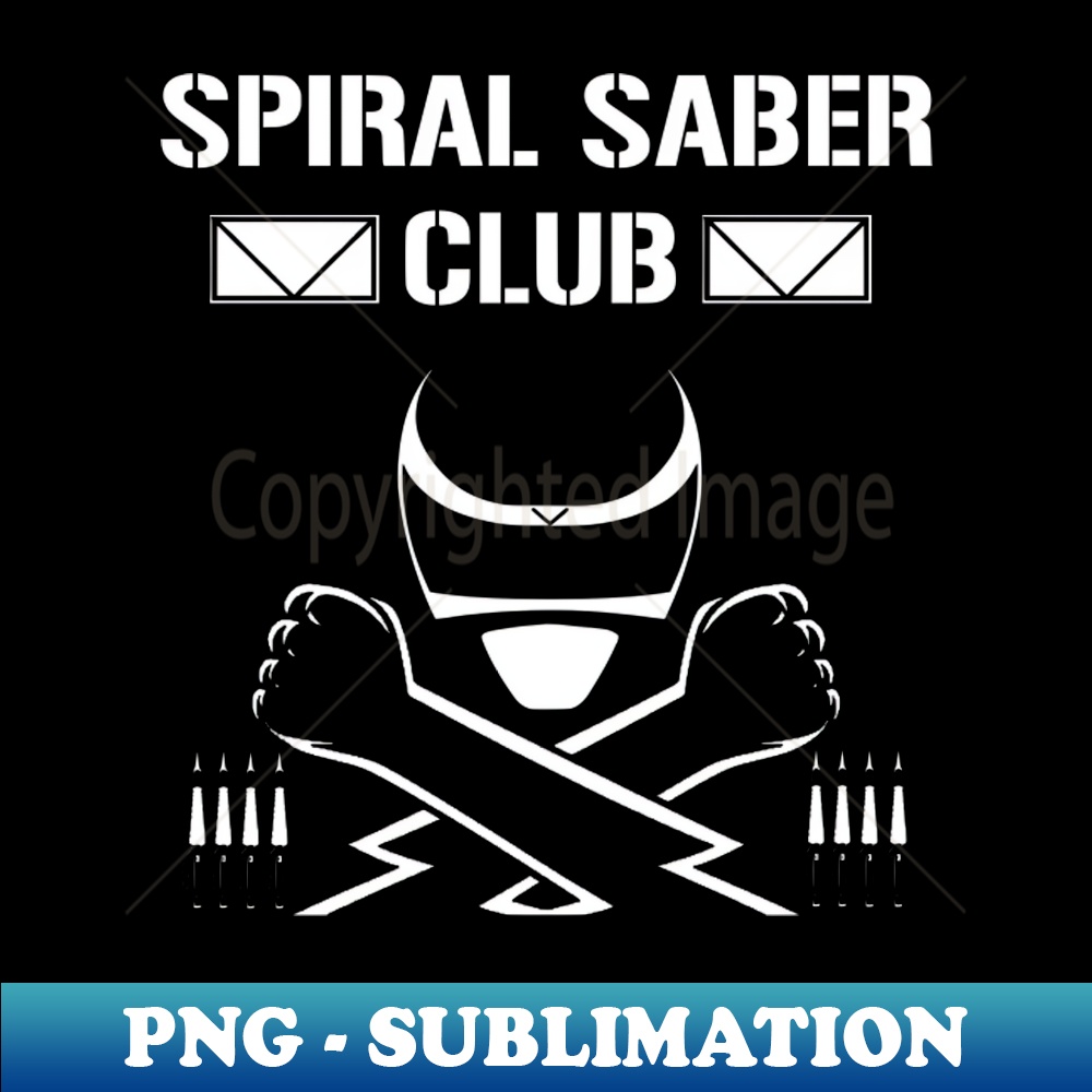 Spiral Saber Club - PNG Transparent Sublimation File - Captu | Inspire ...