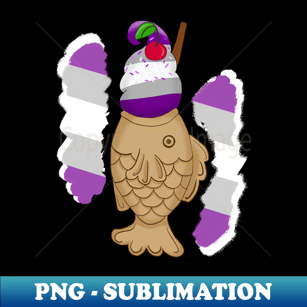 Pride Taiyaki design 2nd wave grey ace - Aesthetic Sublimati | Inspire ...