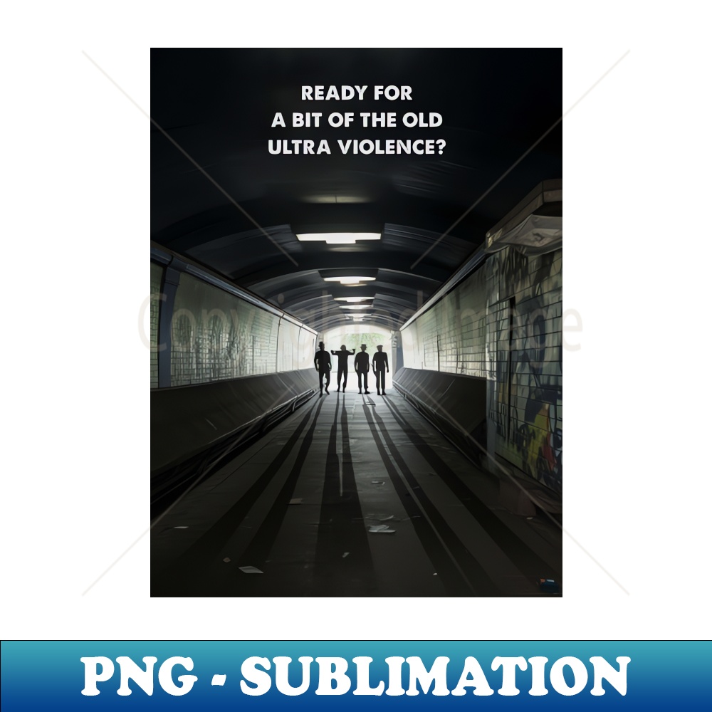 Clockwork Orange - PNG Transparent Sublimation Design - Stun | Inspire ...