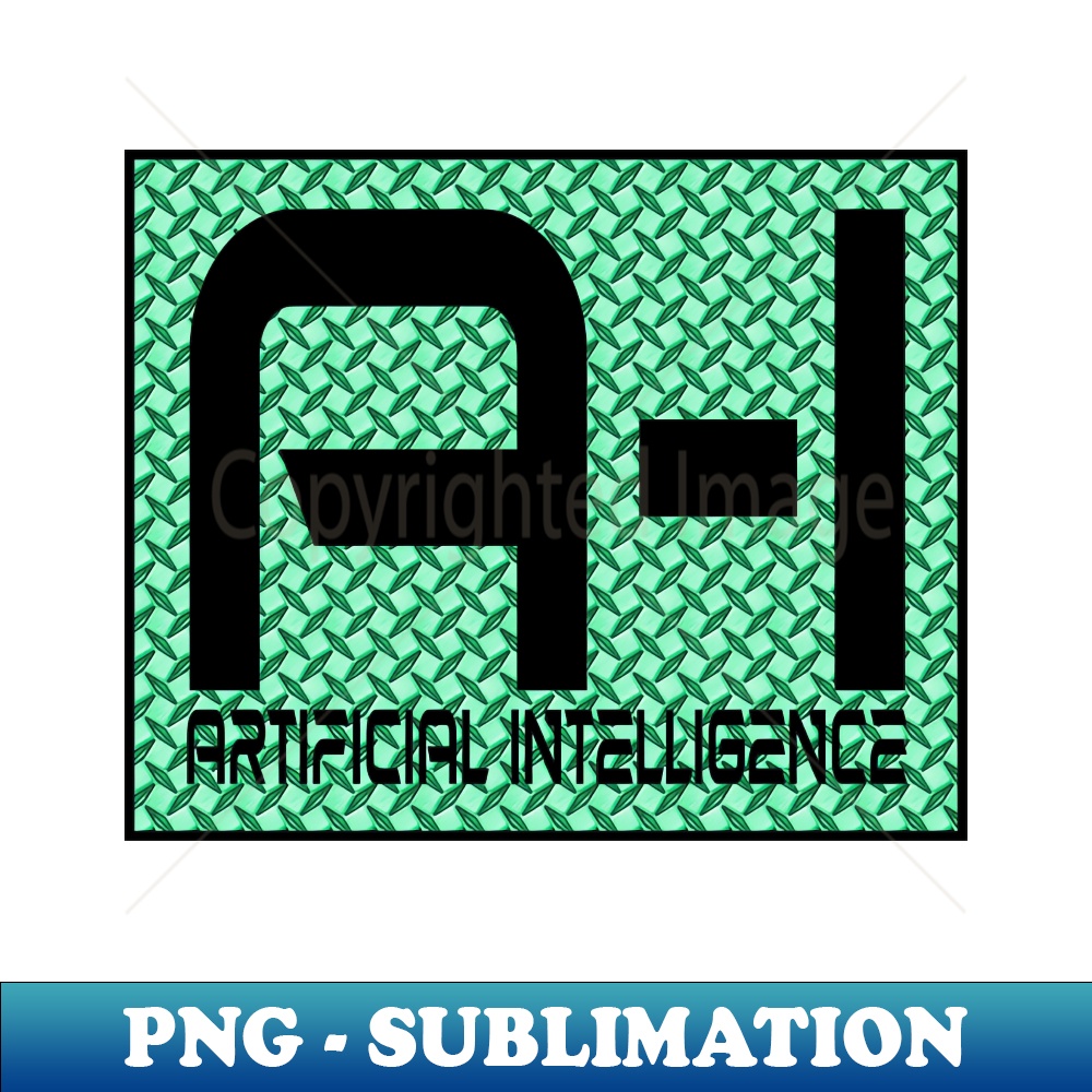 Artifcial Intelligence AI Cool Metallic Logo - Creative Subl | Inspire ...