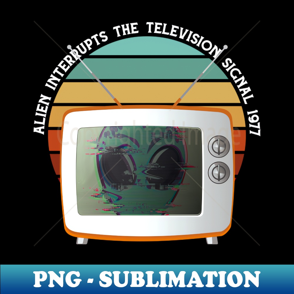 Alien Interrupts the Television Signal 1977 - Instant Sublim | Inspire ...
