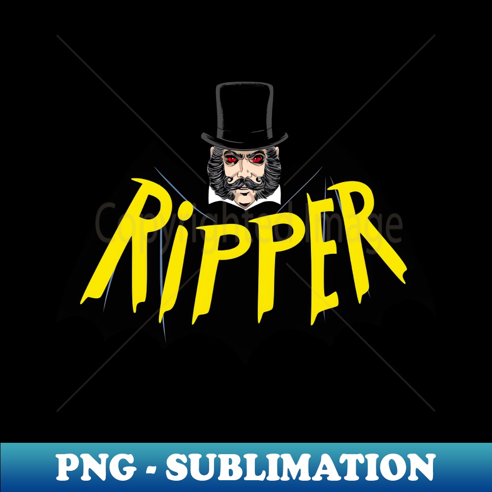 Jack The Ripper retro style tv show logo art print mug tote | Inspire ...