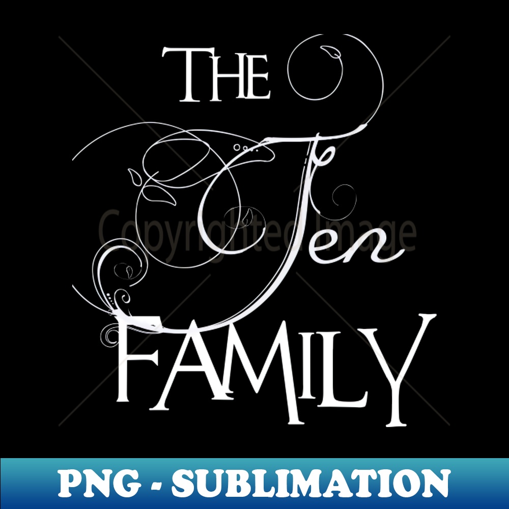 The Jen Family Jen NAME - Signature Sublimation PNG File - F | Inspire ...