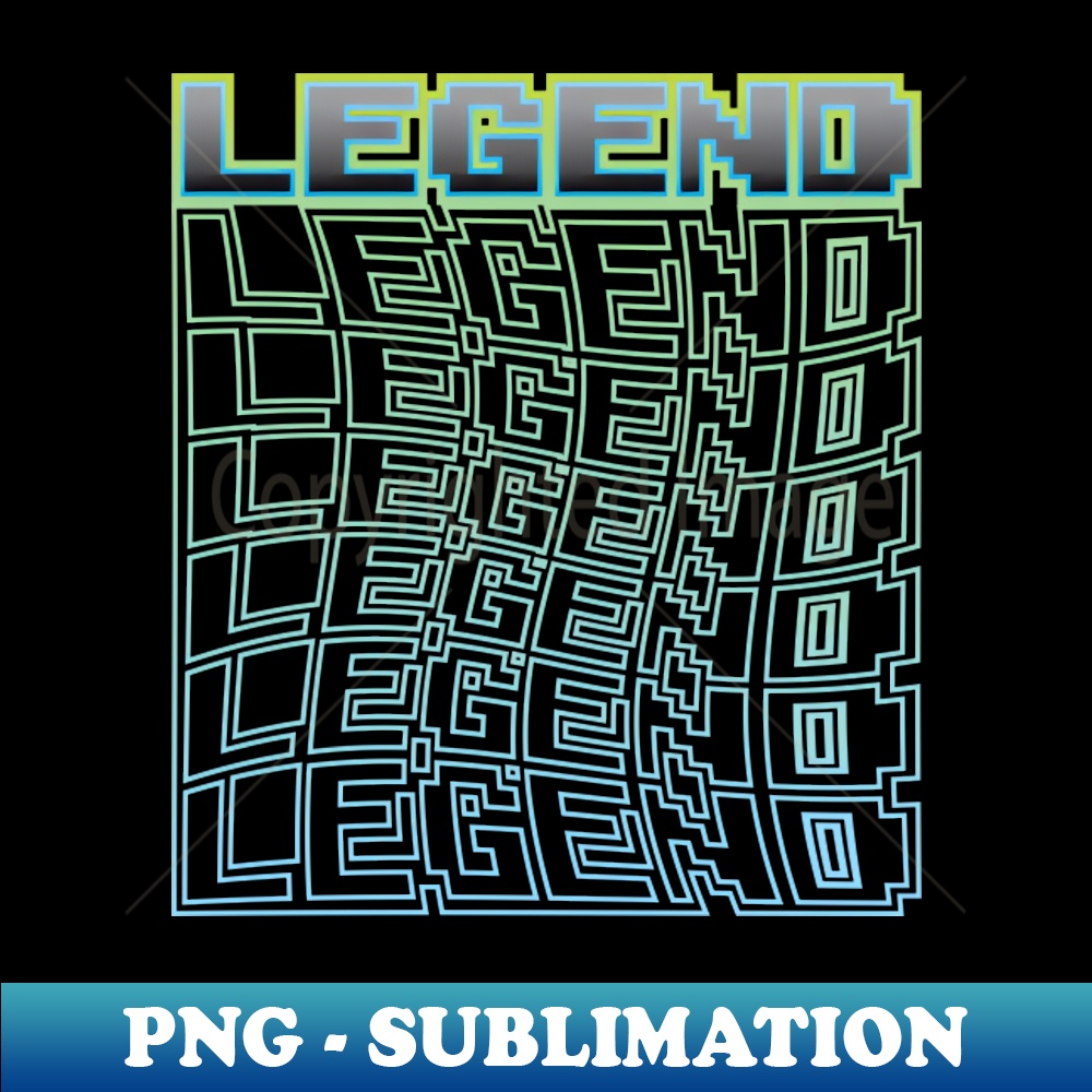 Legend - Blue Edition - Modern Sublimation PNG File - Revolu | Inspire ...