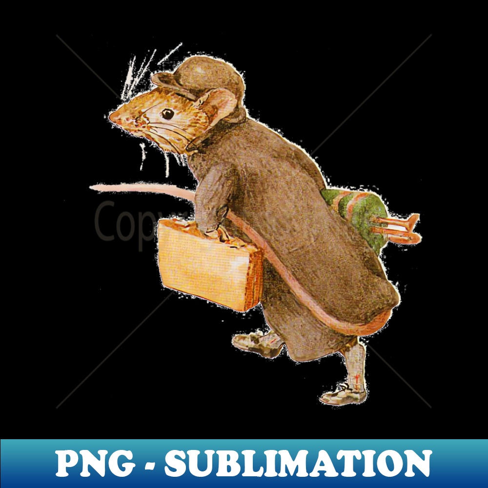 Johnny Town Mouse - Beatrix Potter - PNG Sublimation Digital | Inspire ...