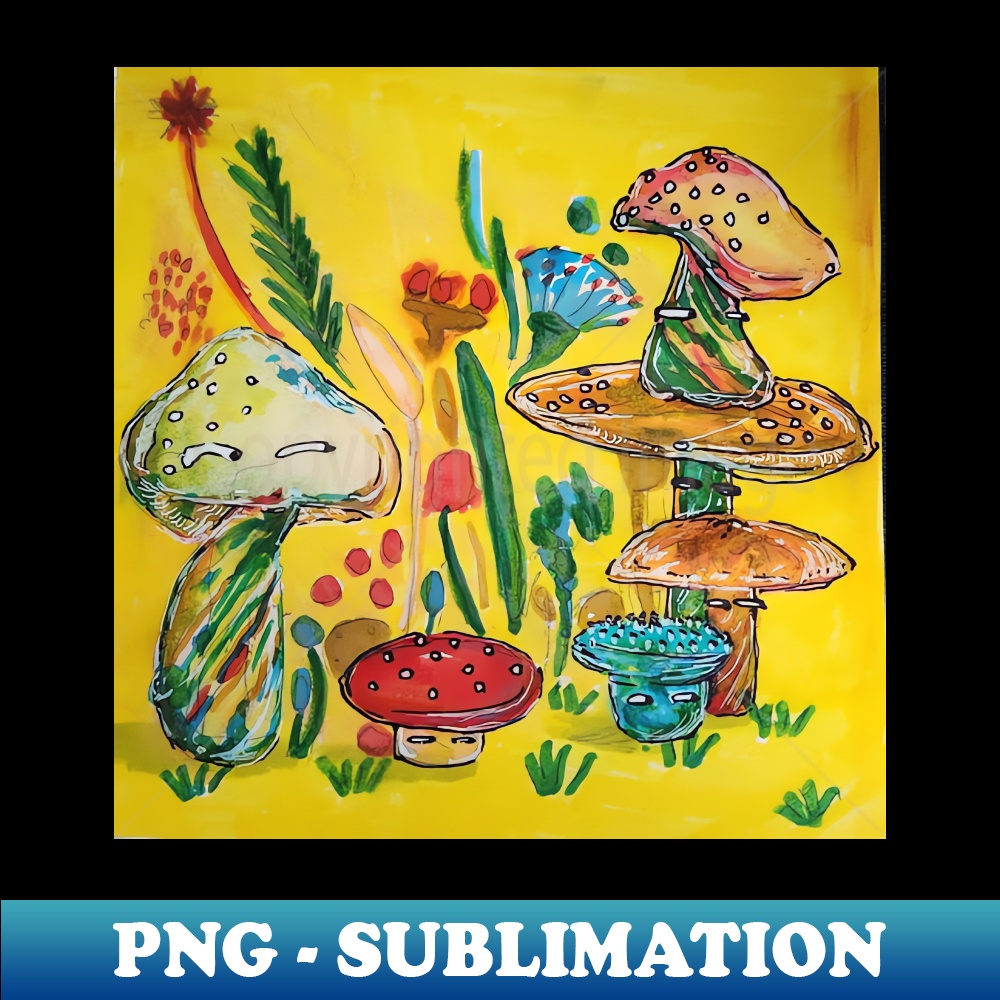 A pile of fun guys - PNG Transparent Sublimation Design - St - Inspire ...