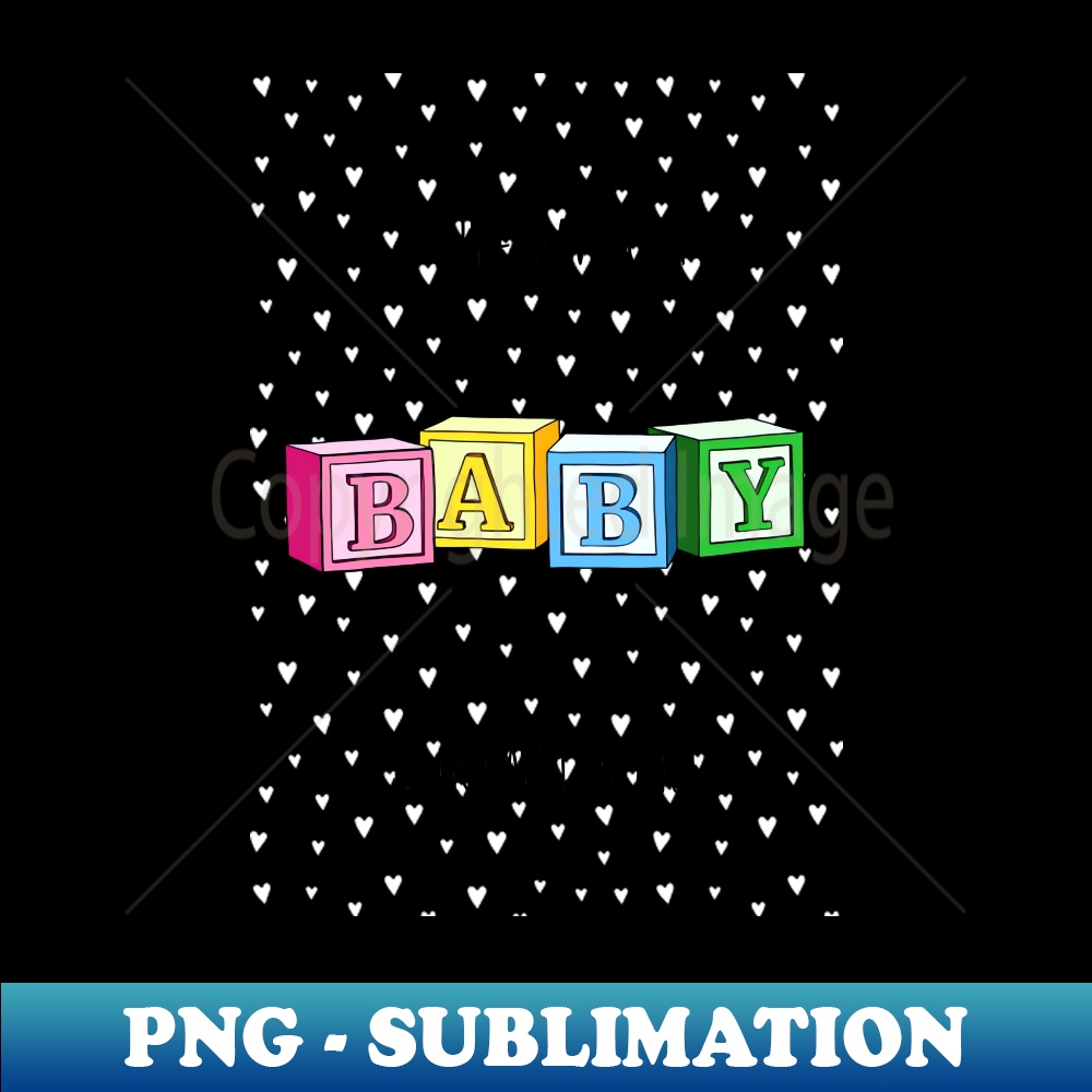 Baby Blocks - PNG Transparent Sublimation File - Stunning Su - Inspire ...