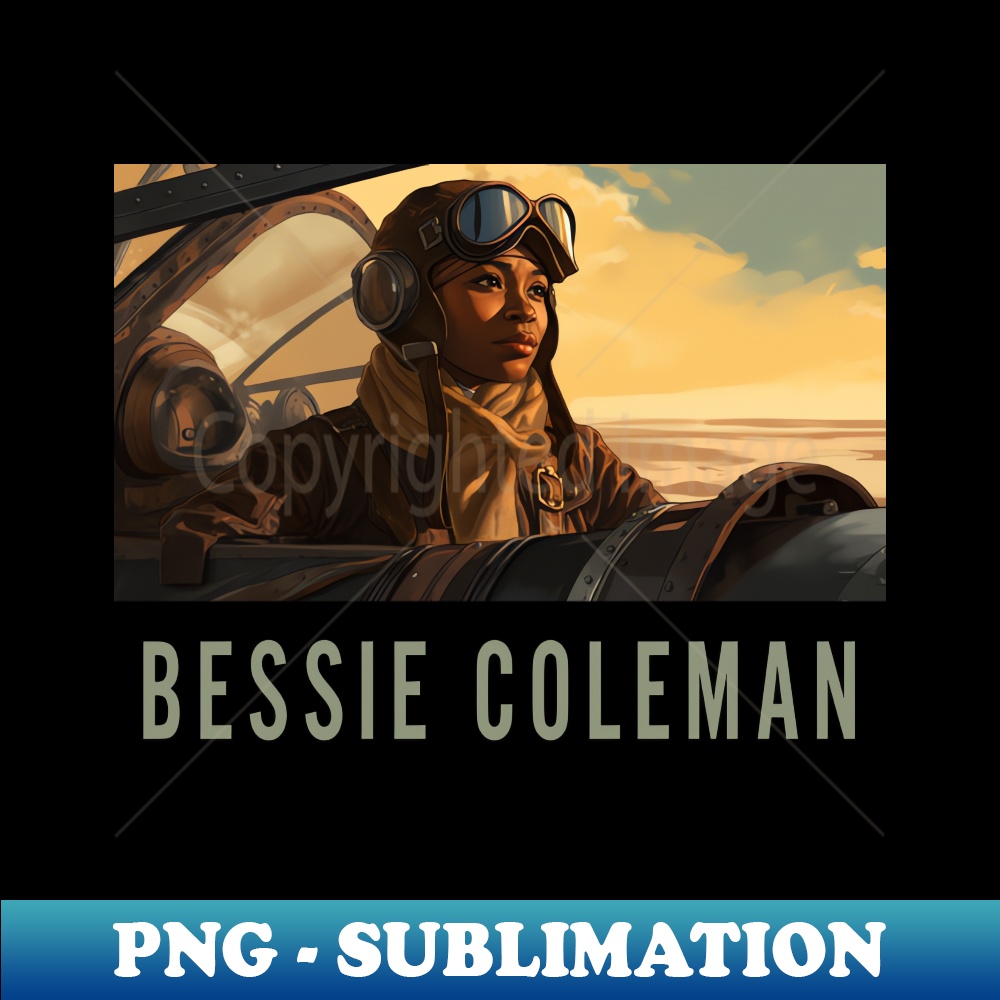 Bessie Coleman Svg | Inspire Uplift