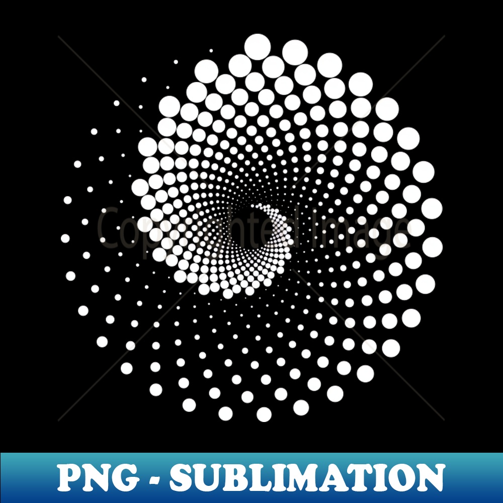 Fibonacci Sequence Spiraling Dots 2 on a Dark Background - E | Inspire ...