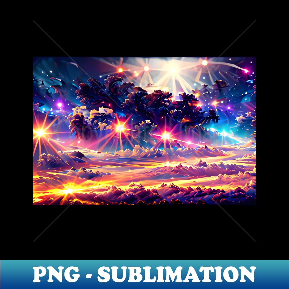 Disco Diffusion Model 1 - PNG Transparent Sublimation Design | Inspire Uplift