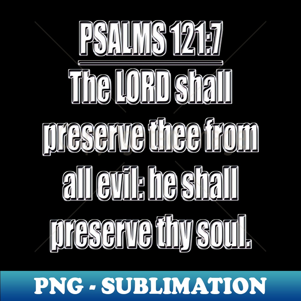 Bible Verse Psalms 1217 - Digital Sublimation Download File | Inspire ...