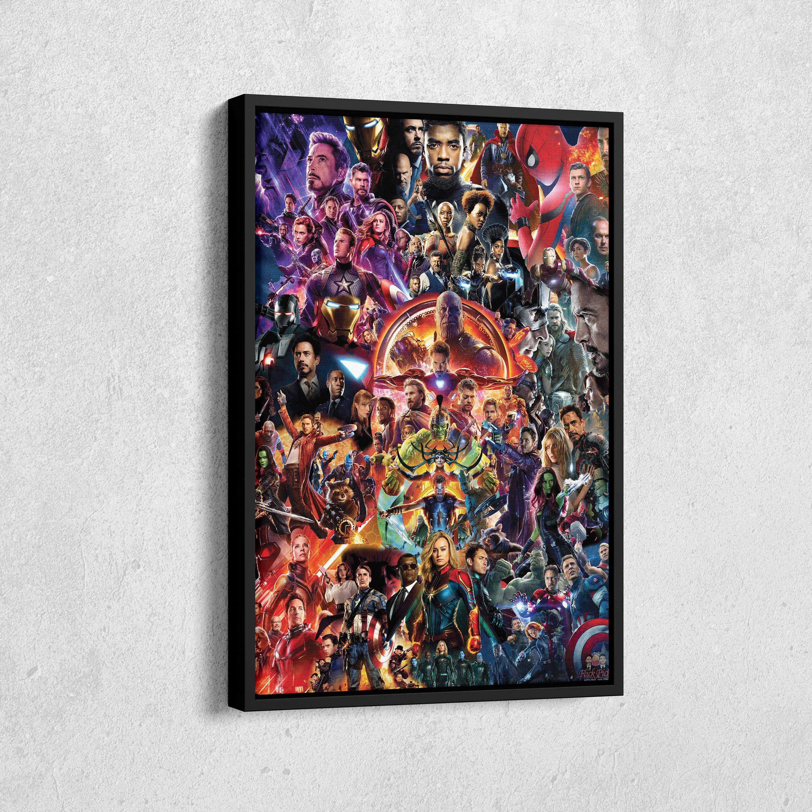 The Avengers Marvel Universe Canvas Wall Art Home Decor Fram | Inspire ...