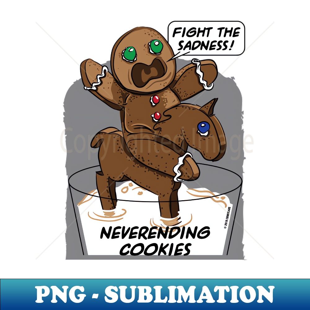 FIGHT THE SADNESS GINGERBREAD MAN ON A HORSE IN THE SWAMP MI | Inspire ...