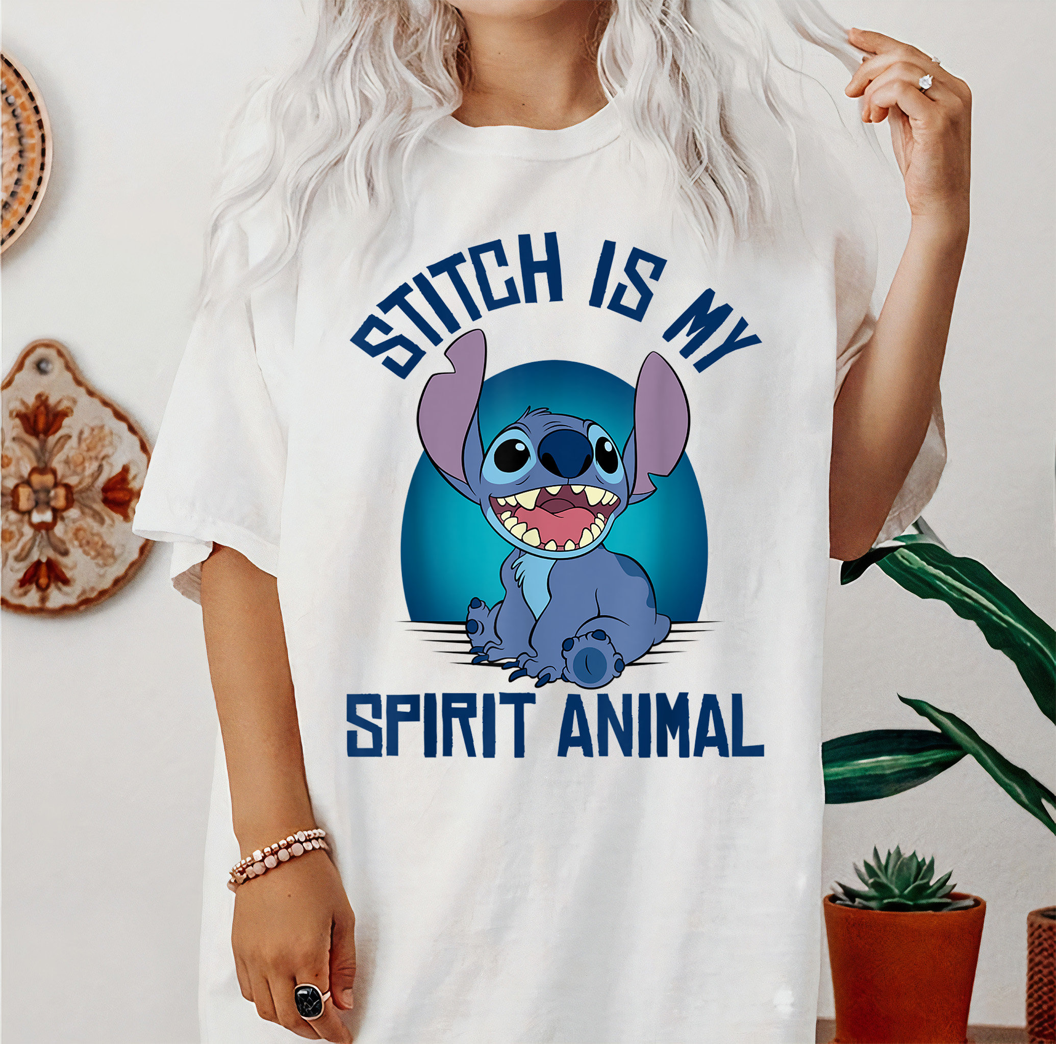Disney Stitch Cute Lilo And Stitch Shirt, Spirit Animal Stit - Inspire ...