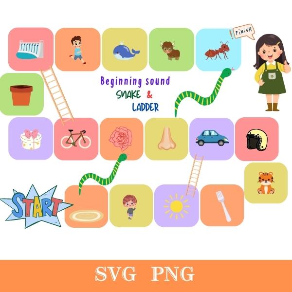 Snake Ladder & Beginning sound | Inspire Uplift